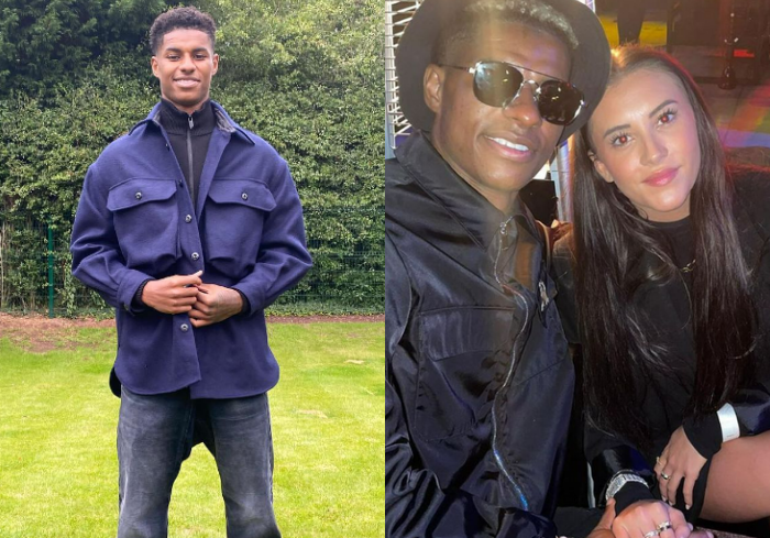 Football pals gather around Marcus Rashford to celebrate his engagement ...