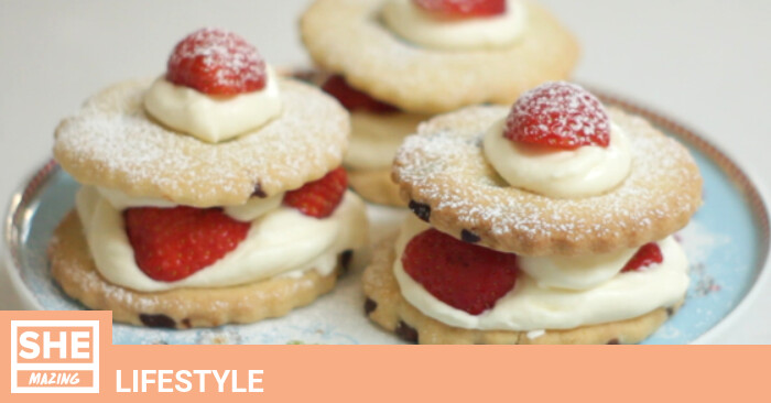 Summer Recipe: How to make Strawberry Shortcake Stacks | SHEmazing!
