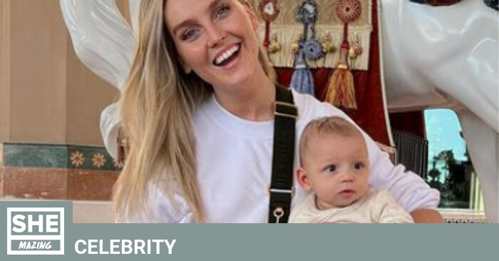 Perrie Edwards shares sweet birthday video for baby Axel as he turns ...