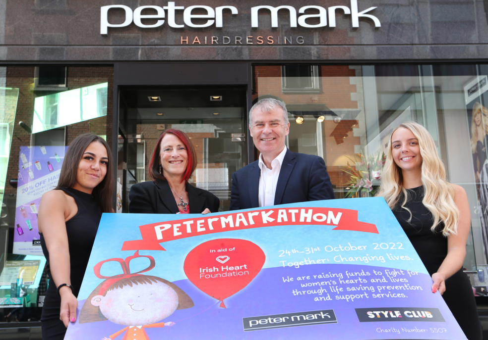 Peter Mark launches annual Petermarkathon in aid of the Irish Heart ...