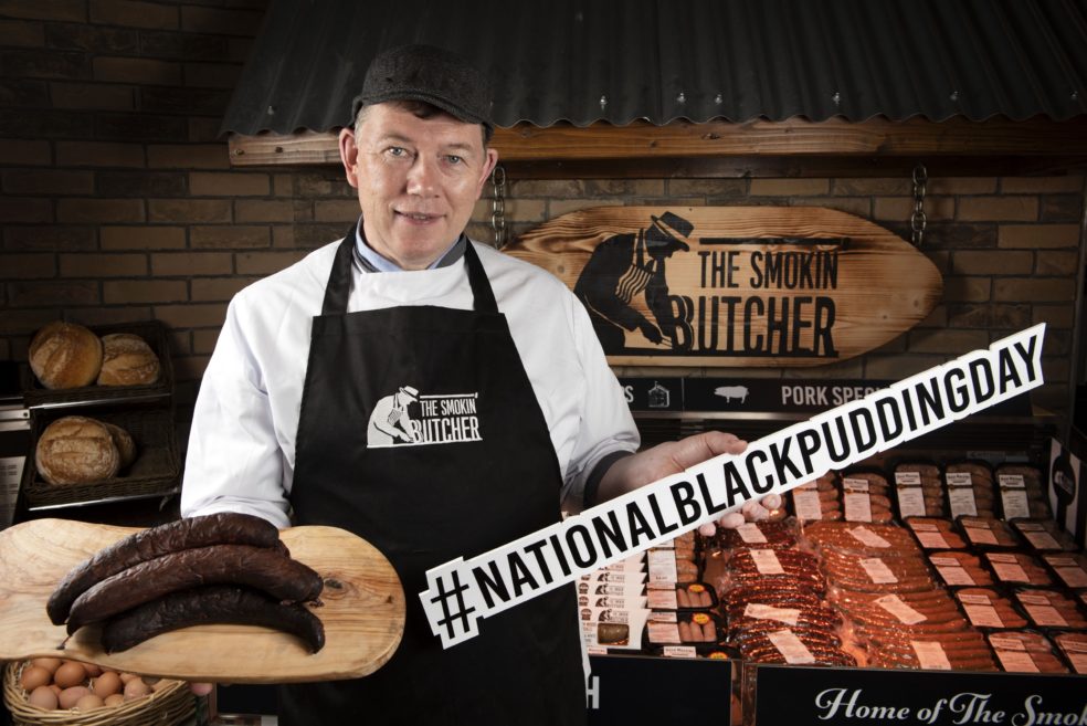 Smokin’ Butcher, creates unusual pudding to celebrate Black Pudding Day ...