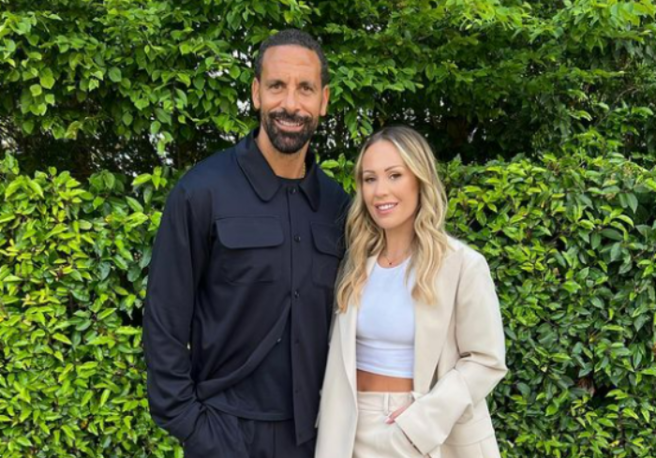 Kate Ferdinand supports husband Rio as he receives OBE | SHEmazing!