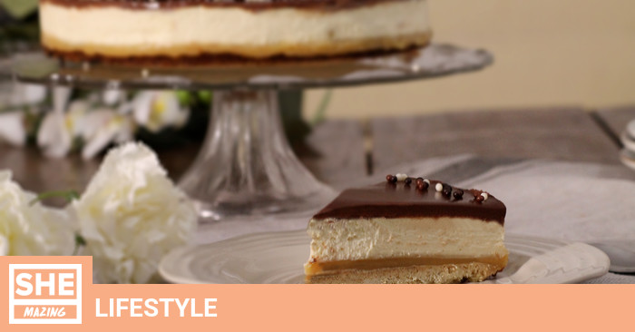 Recipe: How to make Millionaire Shortbread Cheesecake | SHEmazing!