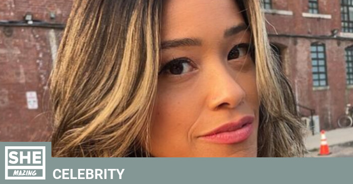 Gina Rodriguez shares how she unusually hid her bump on set | SHEmazing!