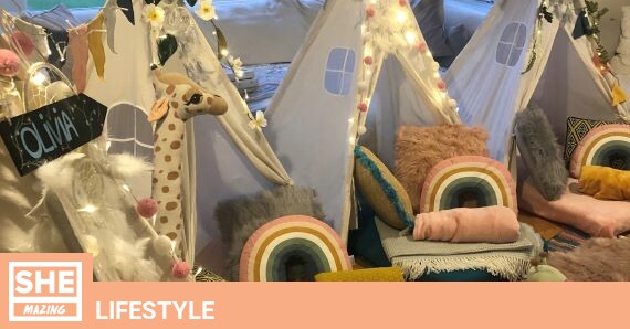 Your little sister will LOVE a unique birthday party by Sleepy Tipi ...