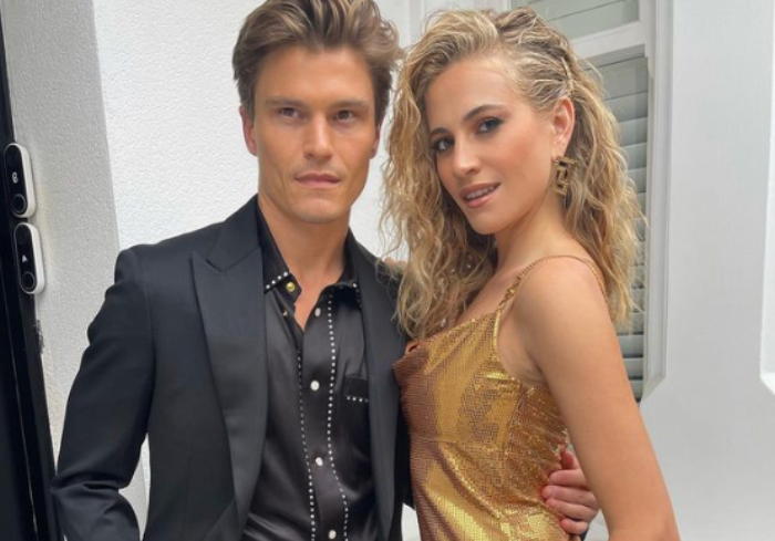 Pixie Lott reveals she’s expecting first child with husband Oliver ...