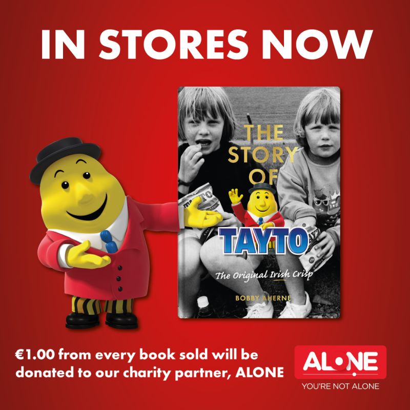 Gift joy and nostalgia: ‘The Story Of Tayto’ supports charity Alone ...